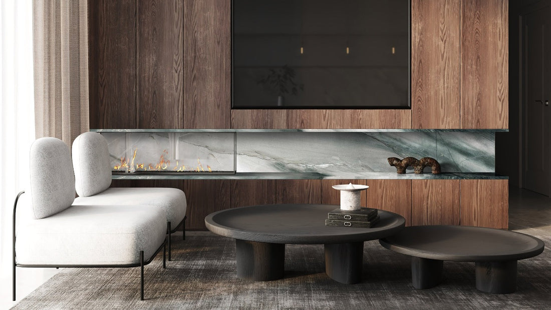 Deep Sea Quartzite Slab 3/4" Brushed Stone – Marble and Tile USA