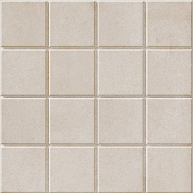 Raster Grid S Porcelain Tile in Off White – Marble and Tile USA