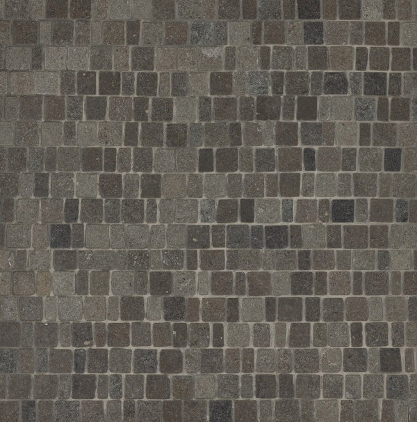 Artistic Tile Sea Grey Limestone Mosaic Antiqued Stone Broken Joint 3 ...