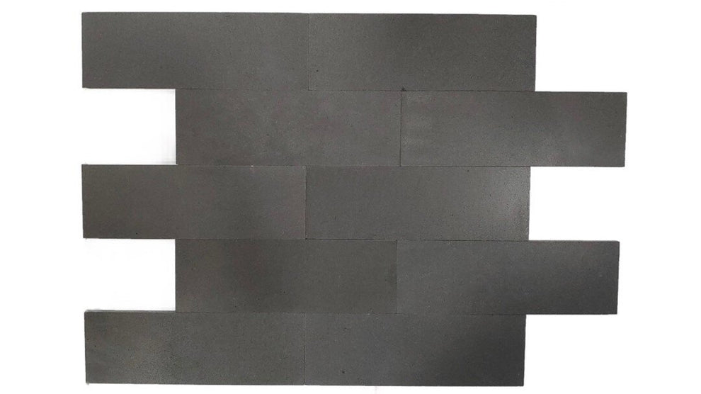 Basalt Subway Honed Black Tile – Marble and Tile USA